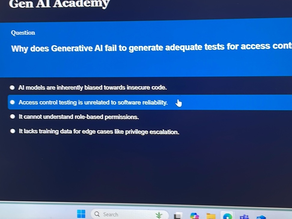 Why does Generative AI fail to generate | StudyX
