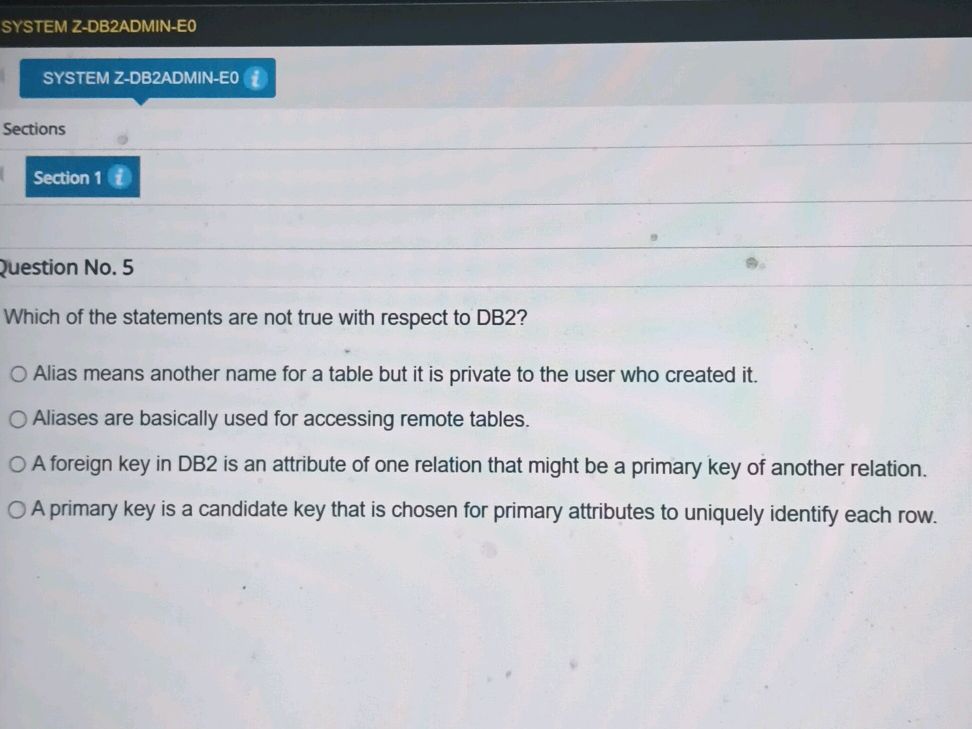 Question No. 5 Which of the statements are | StudyX