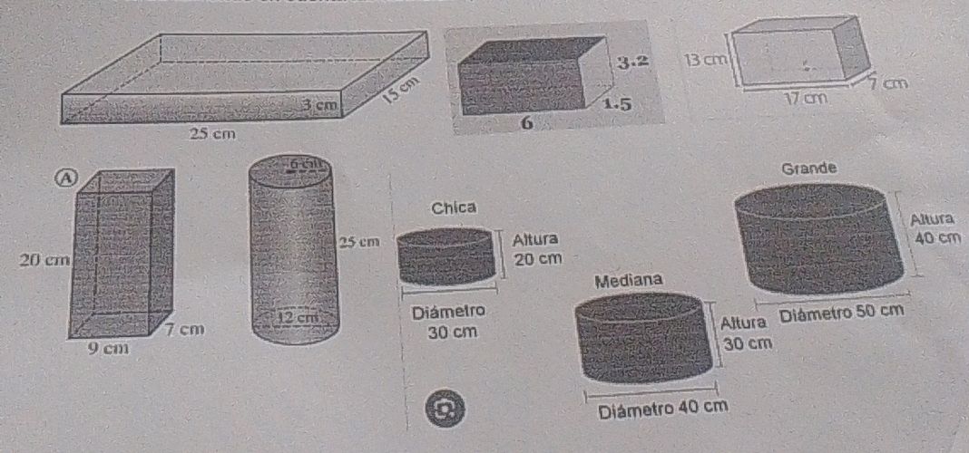 The image shows several 3D shapes with their | StudyX