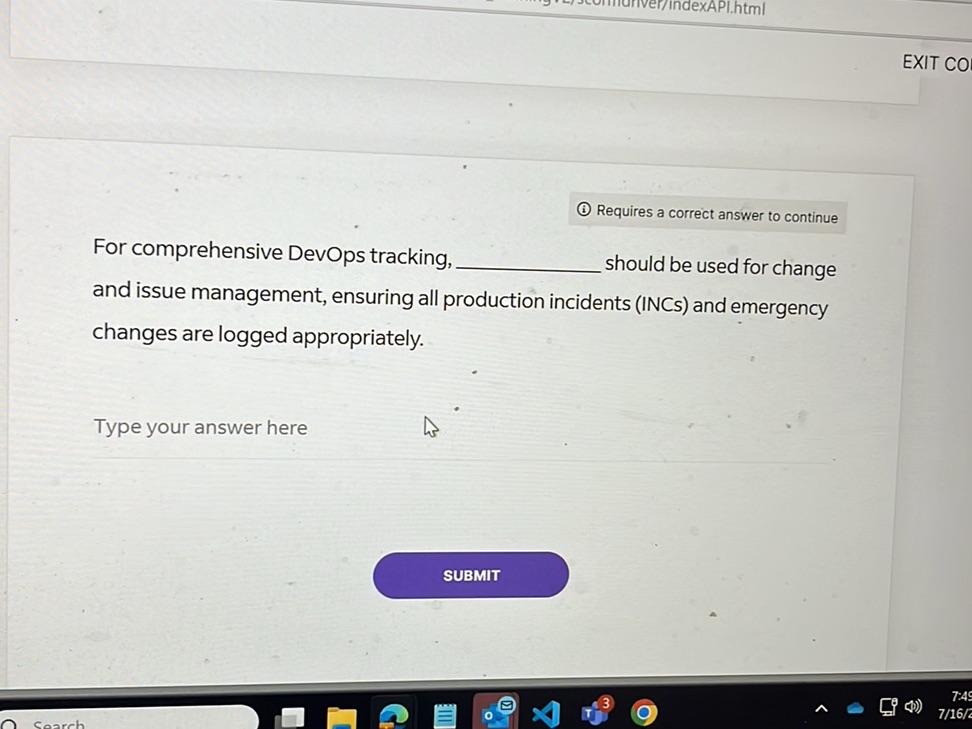 For comprehensive DevOps tracking, ______ | StudyX