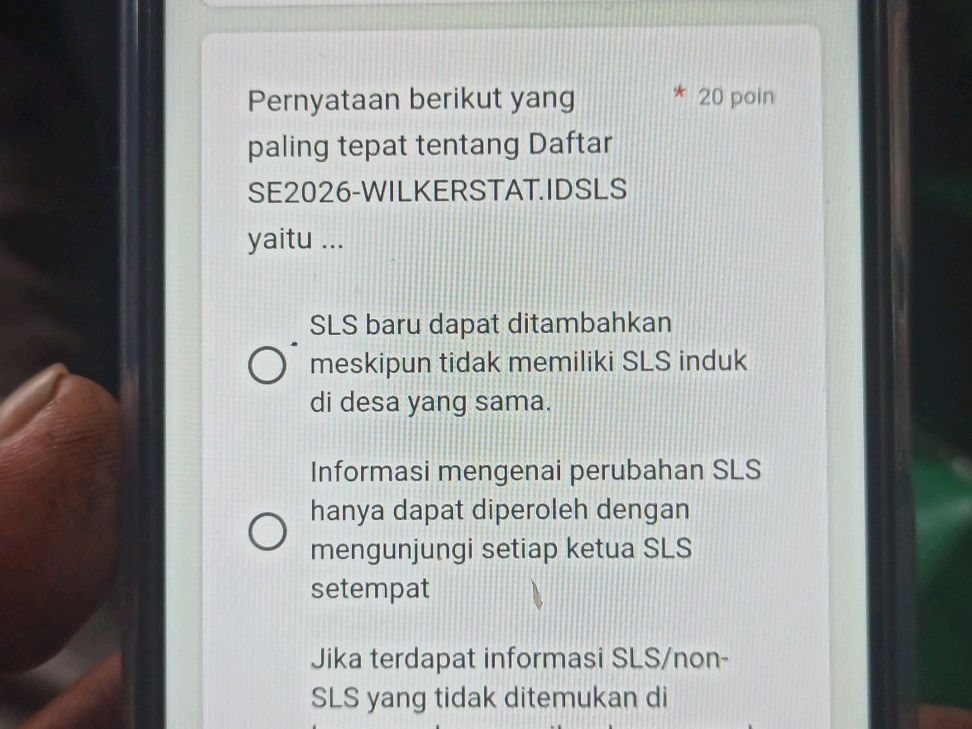 Pernyataan berikut yang paling tepat tentang | StudyX