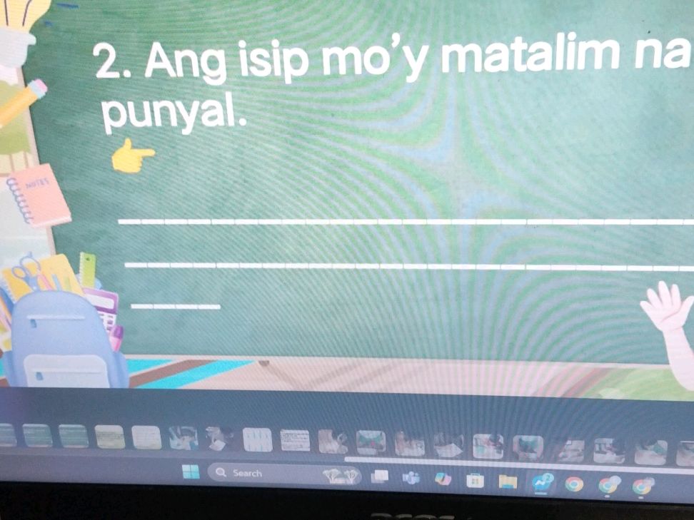 Ano ang kahulugan ng 'Ang isip mo'y matalim | StudyX