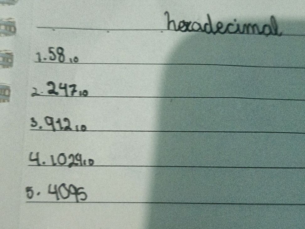 Convert the following decimal numbers to | StudyX