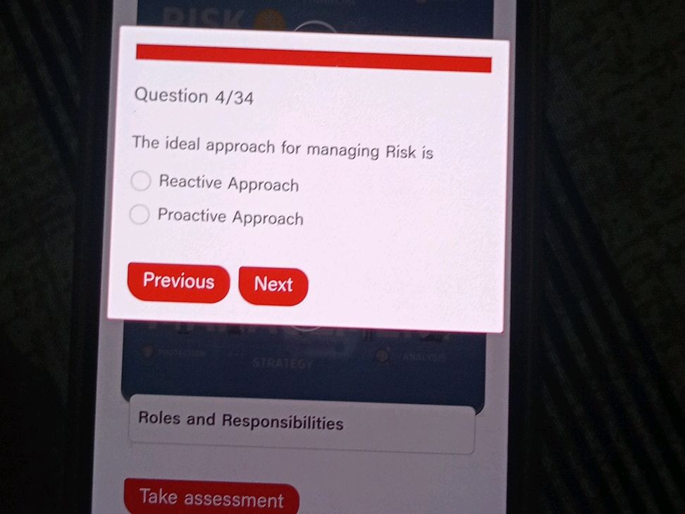 Question 4/34 The ideal approach for | StudyX