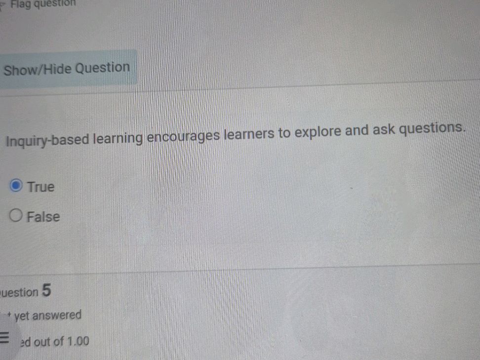 Inquiry-based learning encourages learners | StudyX