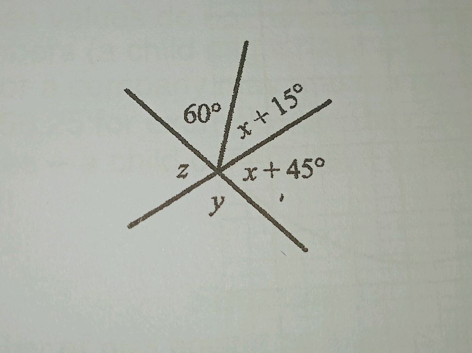 The image displays two intersecting lines | StudyX