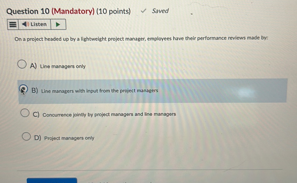 Question 10 (Mandatory) (10 points) On a | StudyX