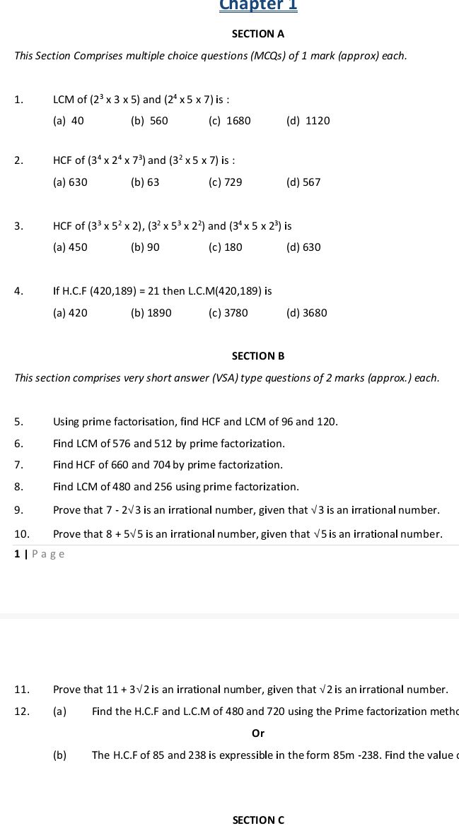 SECTION A This Section Comprises multiple | StudyX