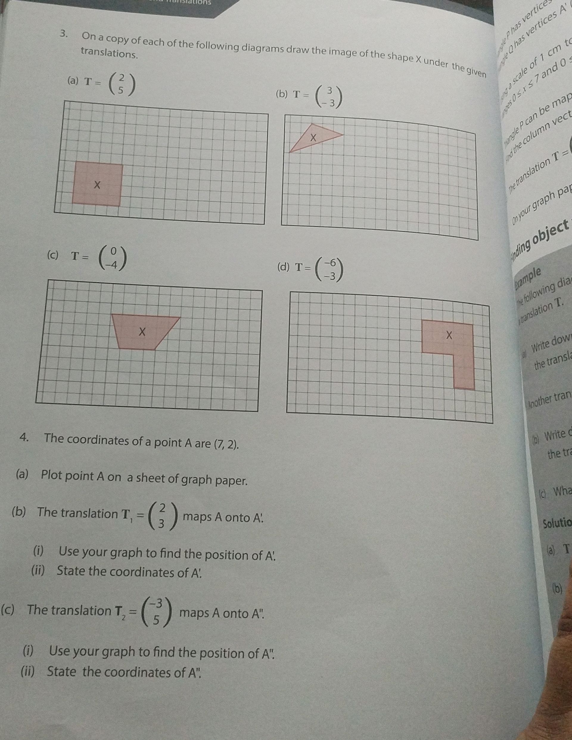 3. On a copy of each of the following | StudyX