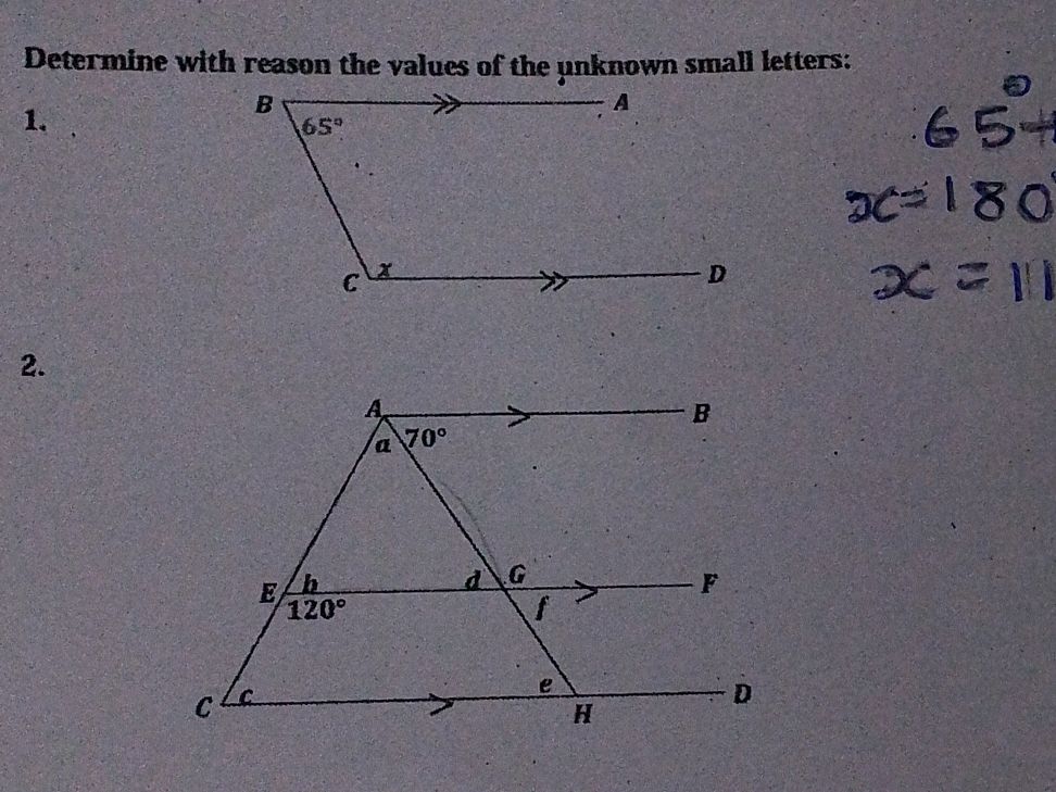 Determine with reason the values of the | StudyX