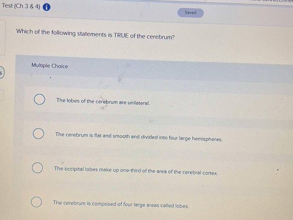 Which of the following statements is TRUE of | StudyX