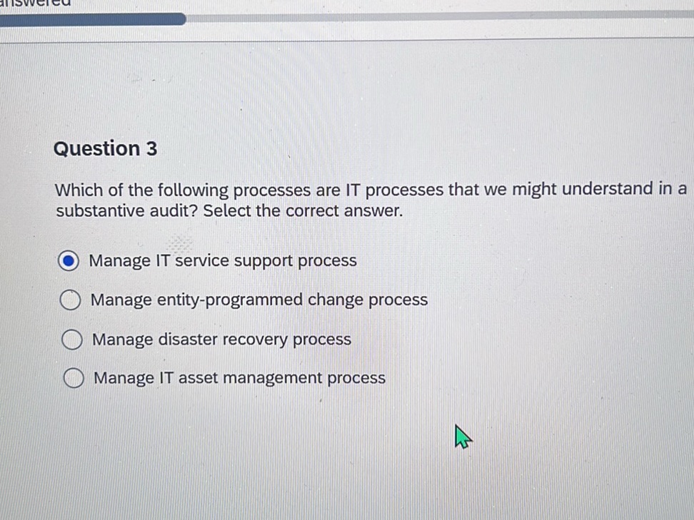 Question 3 Which of the following processes | StudyX