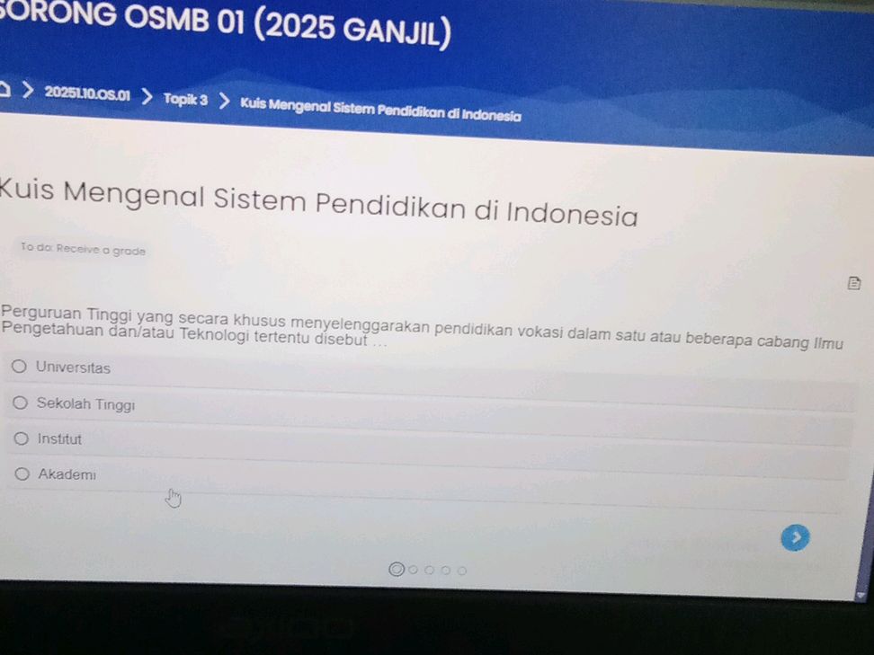 ORONG OSMB 01 (2025 GANJIL) 2025110.05 .01 | StudyX