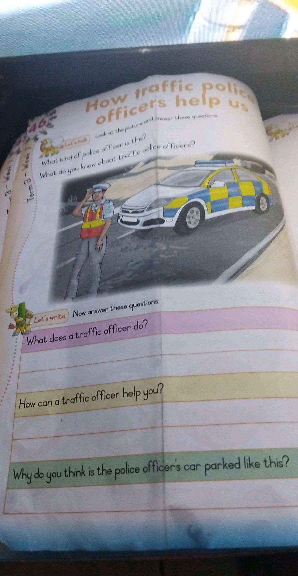 How traffic police officers help us Let's | StudyX