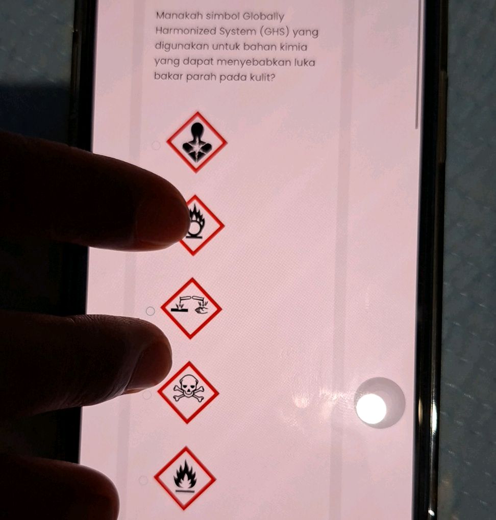 Manakah simbol Globally Harmonized System | StudyX