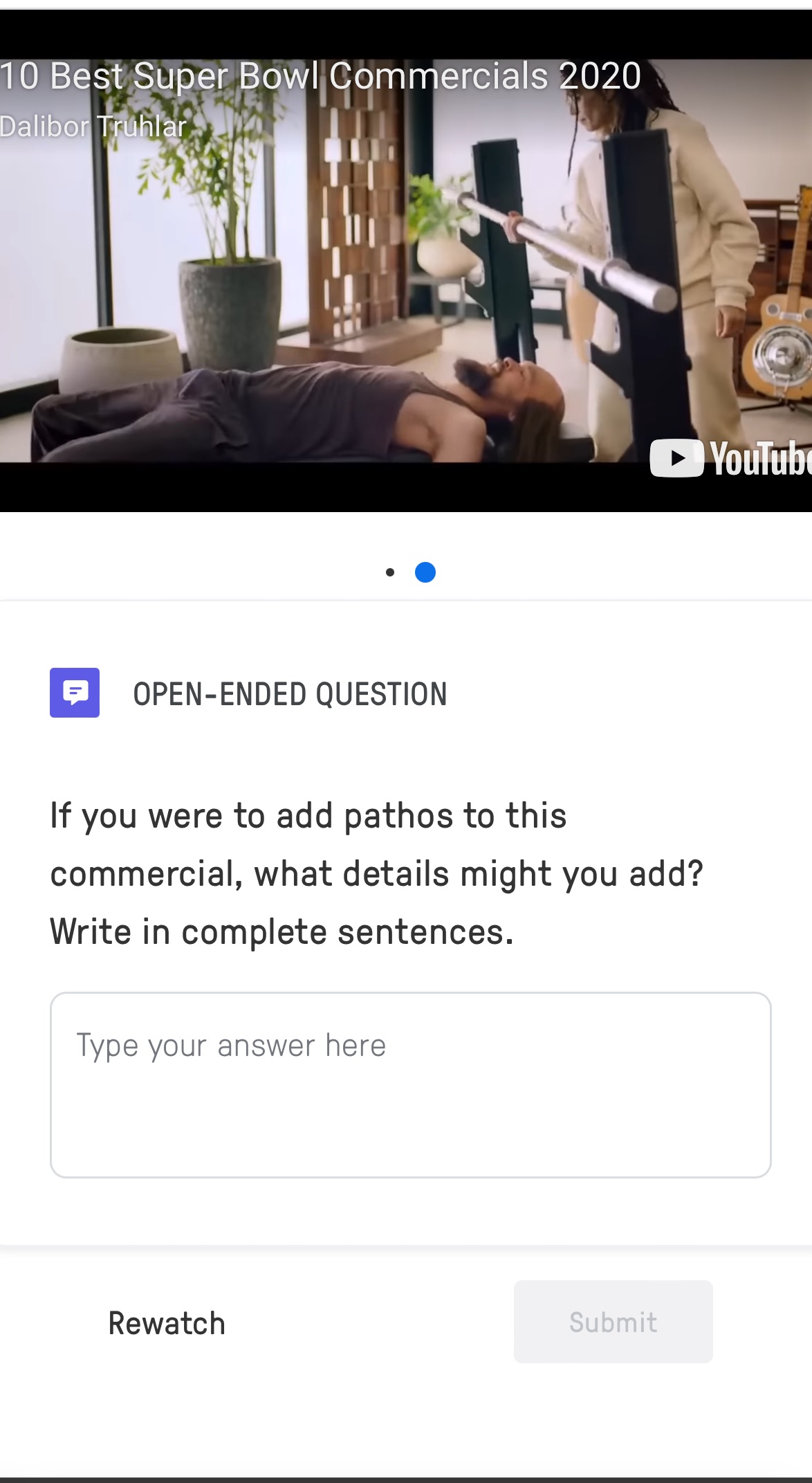 OPEN-ENDED QUESTION If you were to add | StudyX
