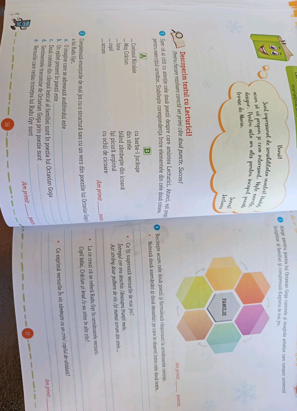 1. Sper că ai citit cu atenție cele două | StudyX