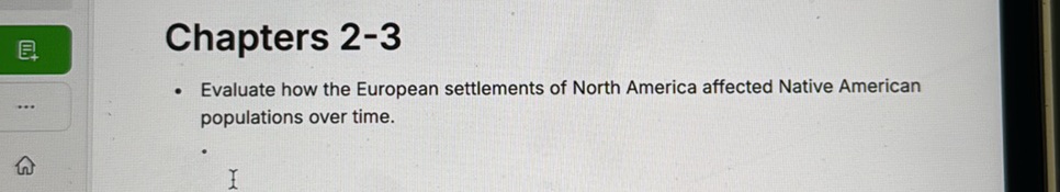 Chapters 2-3 - Evaluate how the European | StudyX