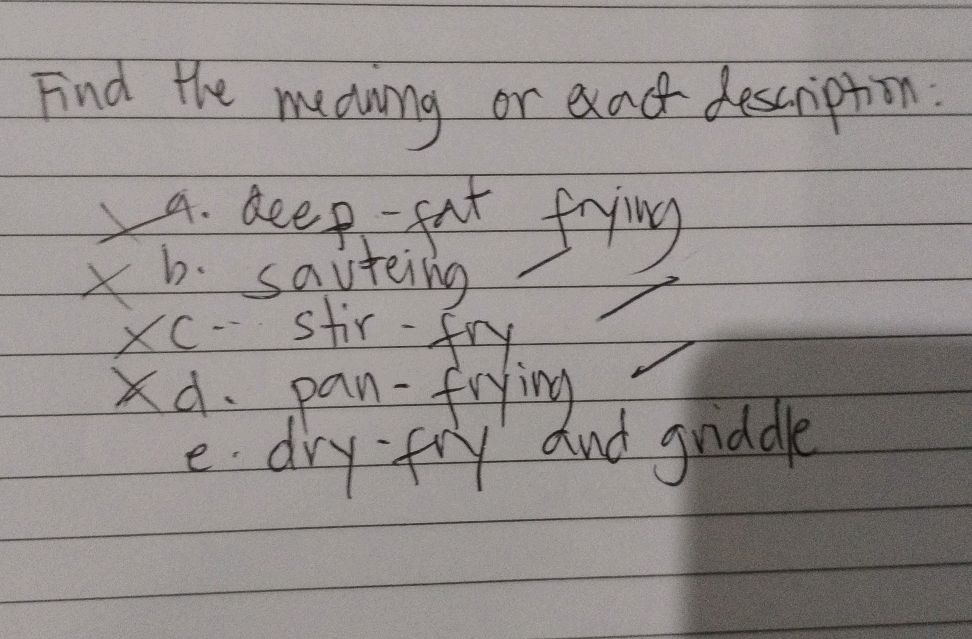 Find the meding or exact description: a. | StudyX