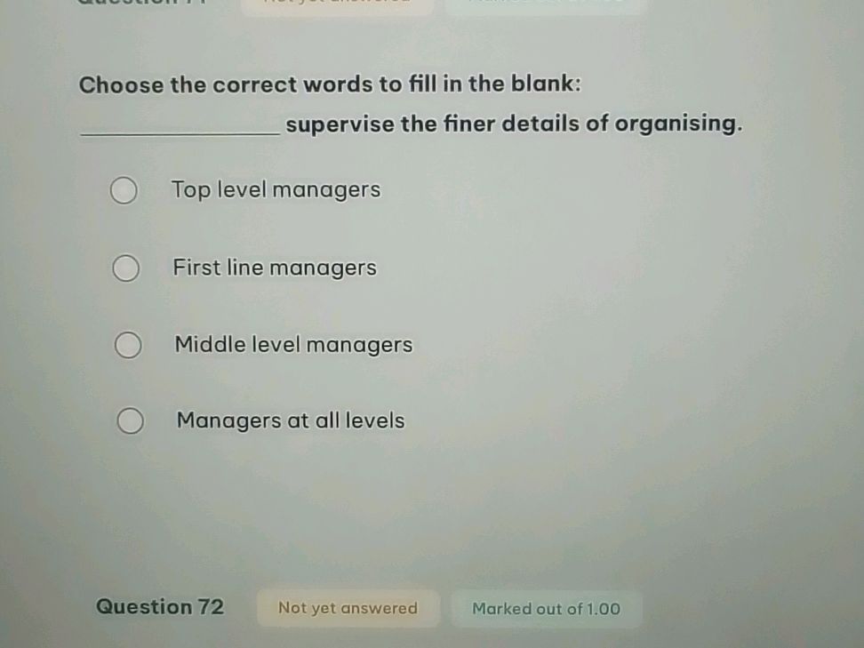 Choose the correct words to fill in the | StudyX