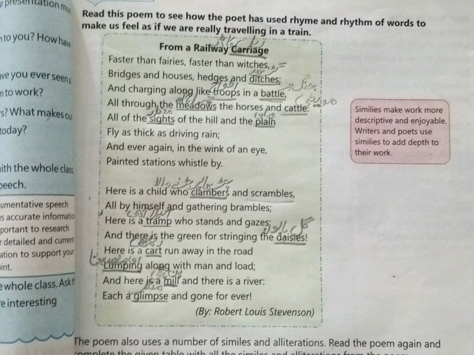 Read this poem to see how the poet has used | StudyX