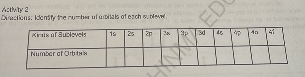 Activity 2 Directions: Identify the number | StudyX