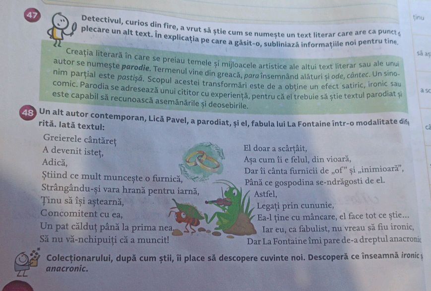 47 Detectivul, curios din fire, a vrut să | StudyX