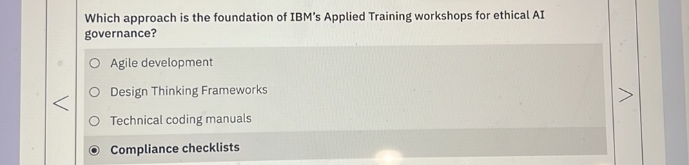 Which approach is the foundation of IBM's | StudyX