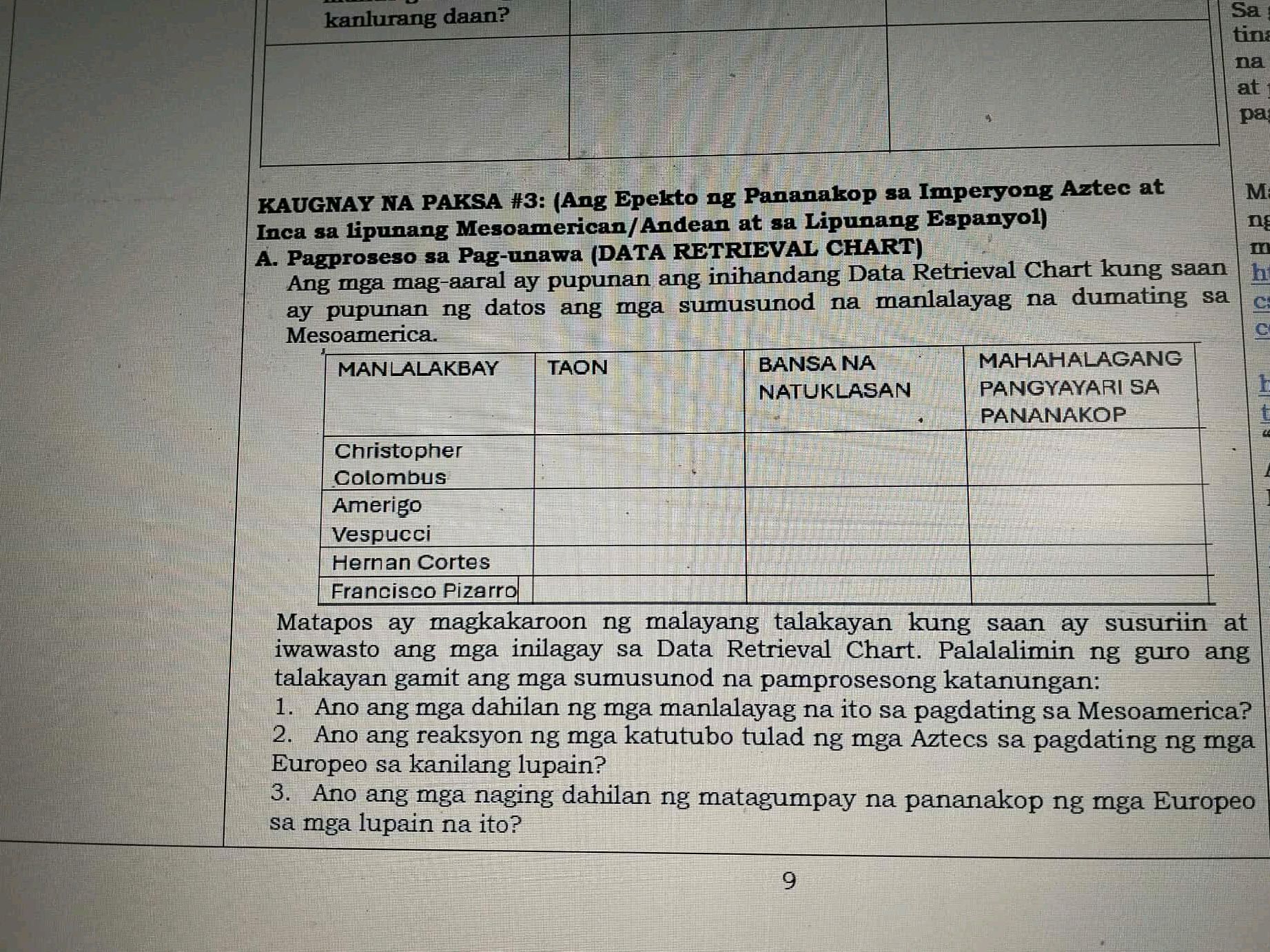 KAUGNAY NA PAKSA #3: (Ang Epekto ng | StudyX