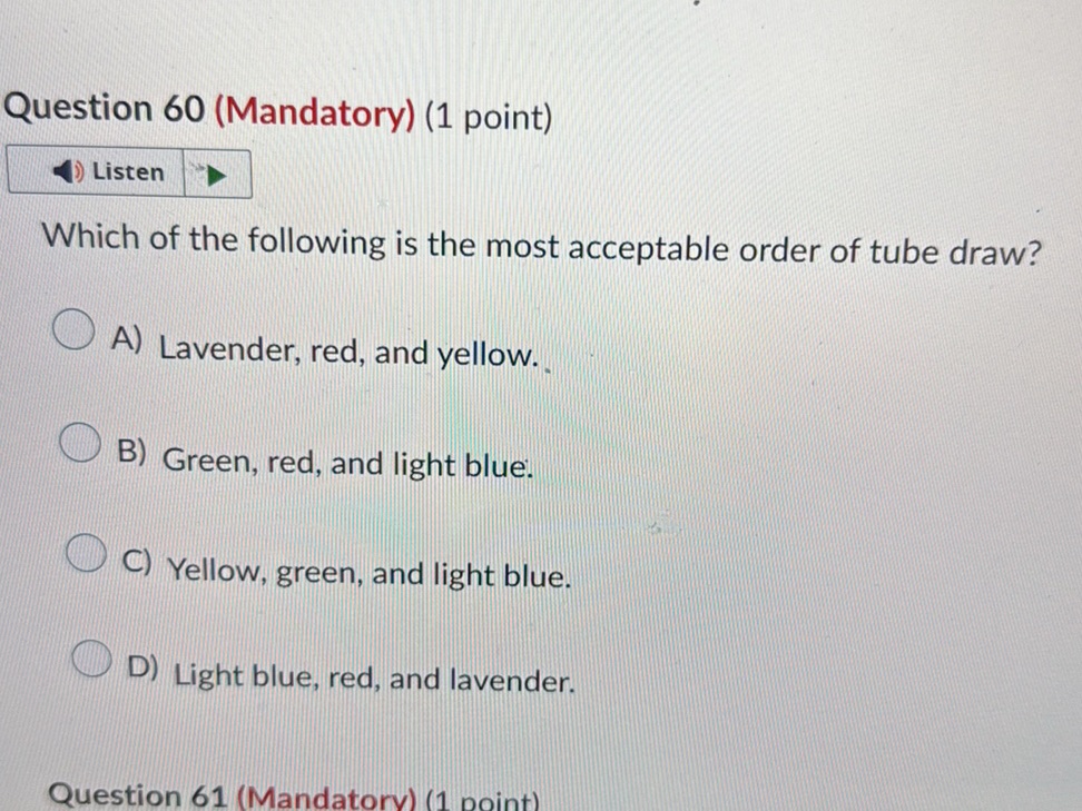 Which of the following is the most | StudyX