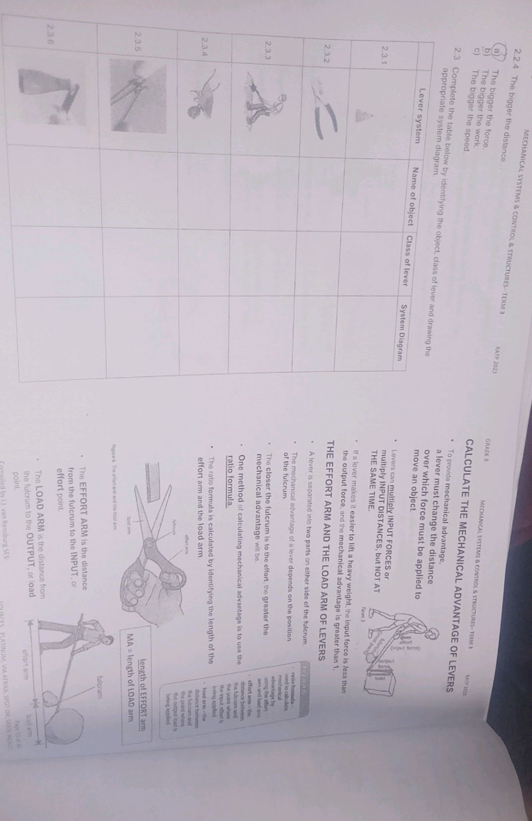MECHANICAL SYSTEMS CONTROL | StudyX