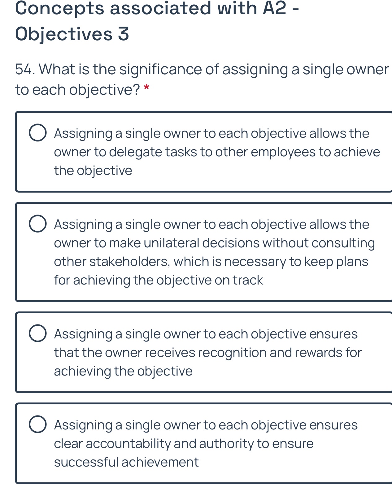 54. What is the significance of assigning a | StudyX