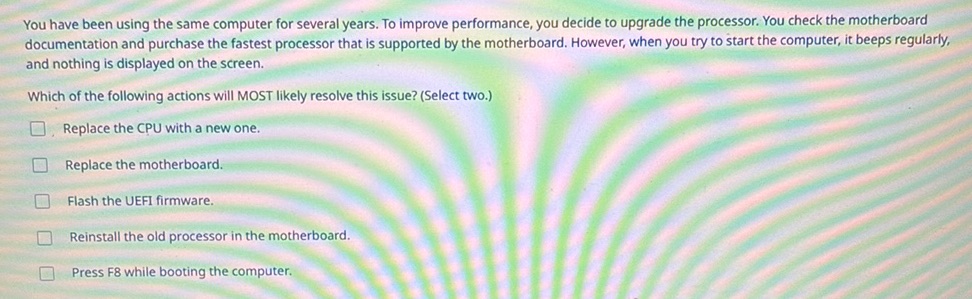 You have been using the same computer for | StudyX