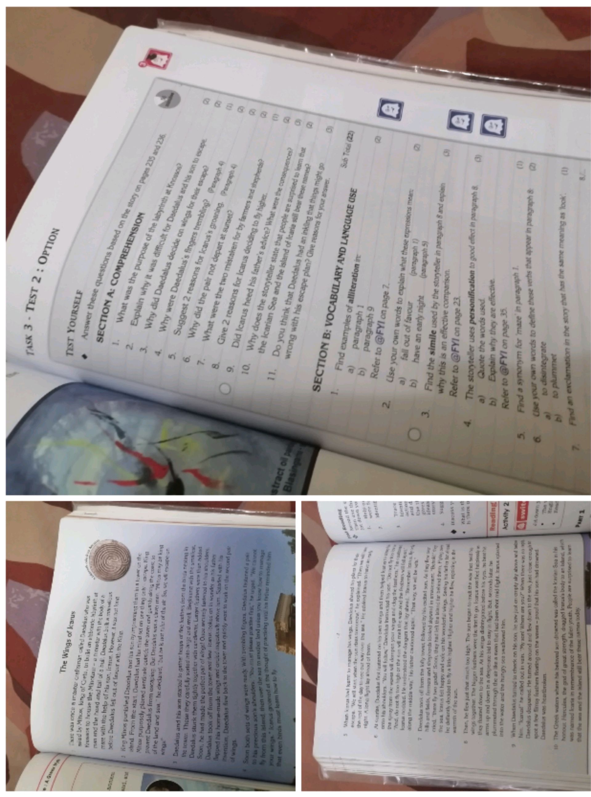 SECTION A: COMPREHENSION Answer these | StudyX