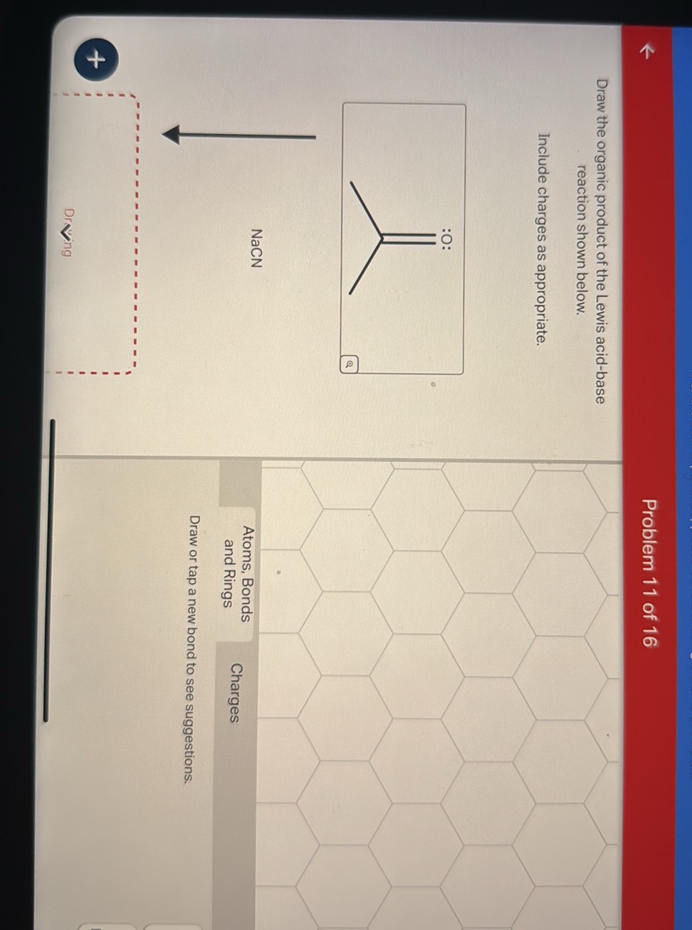 Draw the organic product of the Lewis | StudyX