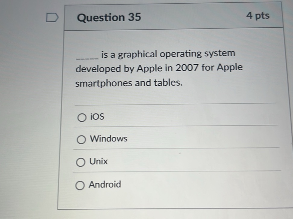 Question 35 _______ is a graphical | StudyX