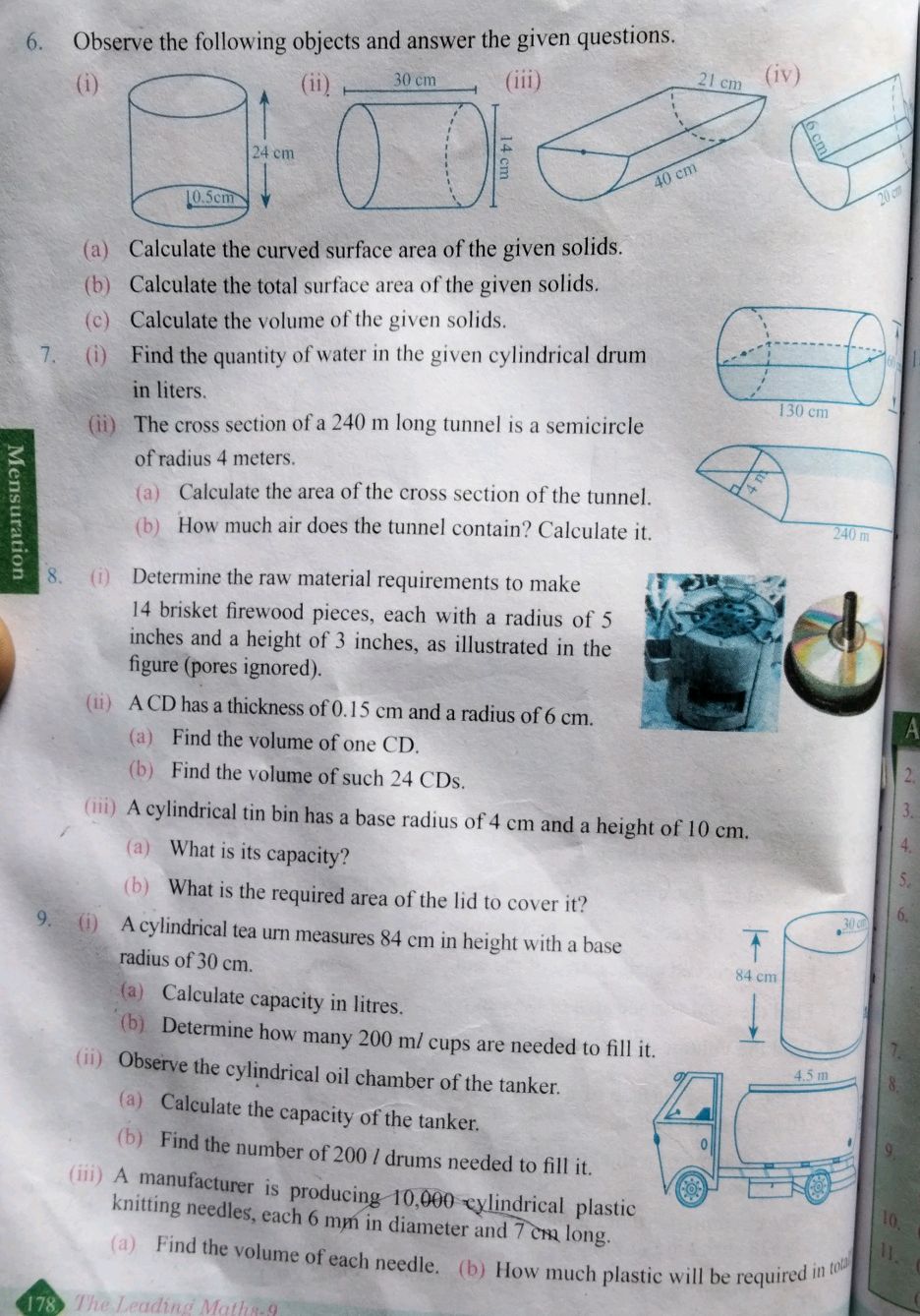 6. Observe the following objects and answer | StudyX