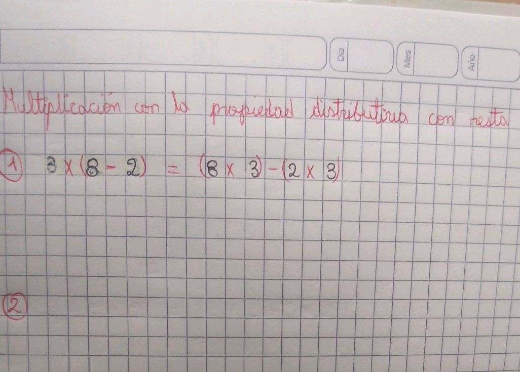 Multiplicación con la propiedad distributiva | StudyX
