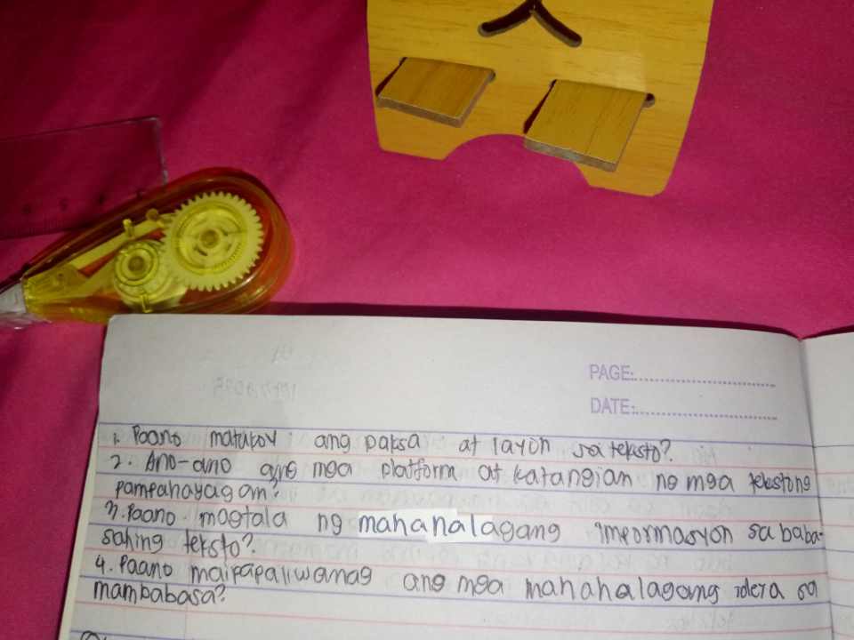 1 Paano matukoy ang paksa at layon sa teksto | StudyX