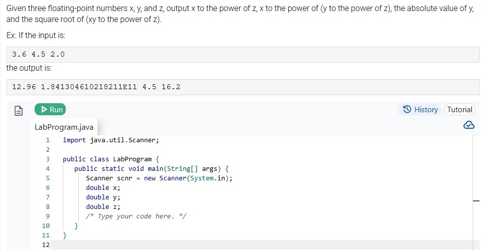 Given three floating-point numbers x y and z | StudyX