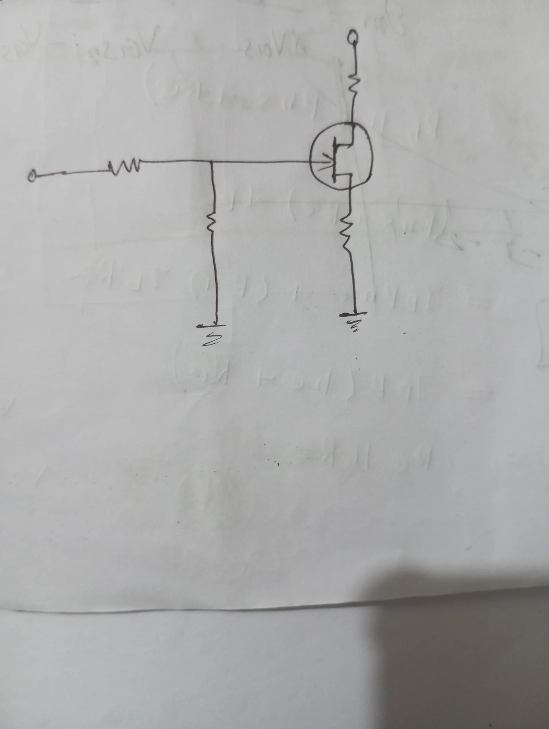 The image contains a hand-drawn circuit | StudyX