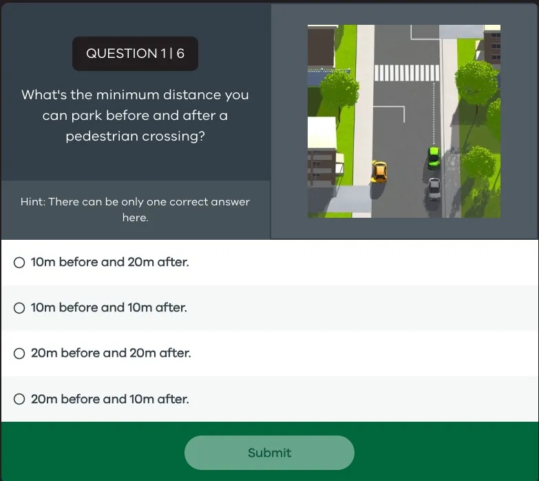 QUESTION 16 Whats the minimum distance you | StudyX