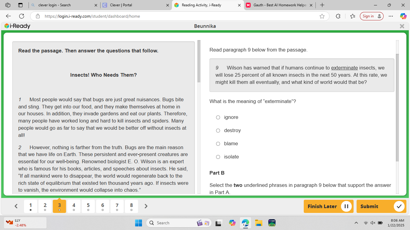 Read the passage Then answer the questions | StudyX