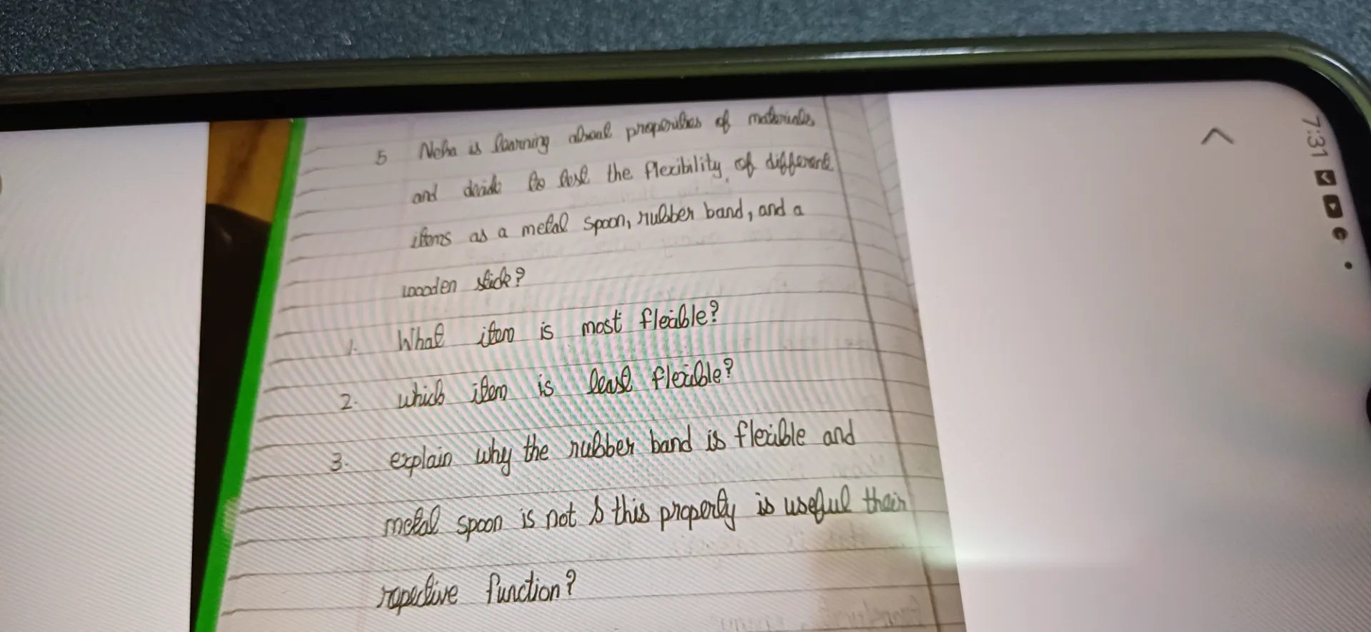 5 Neha is learning about properties of | StudyX