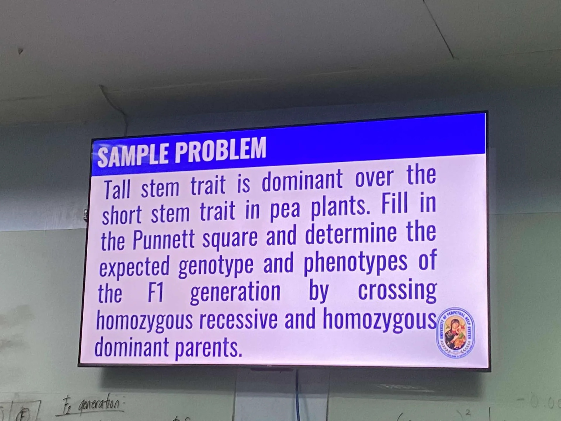 Tall stem trait is dominant over the short | StudyX