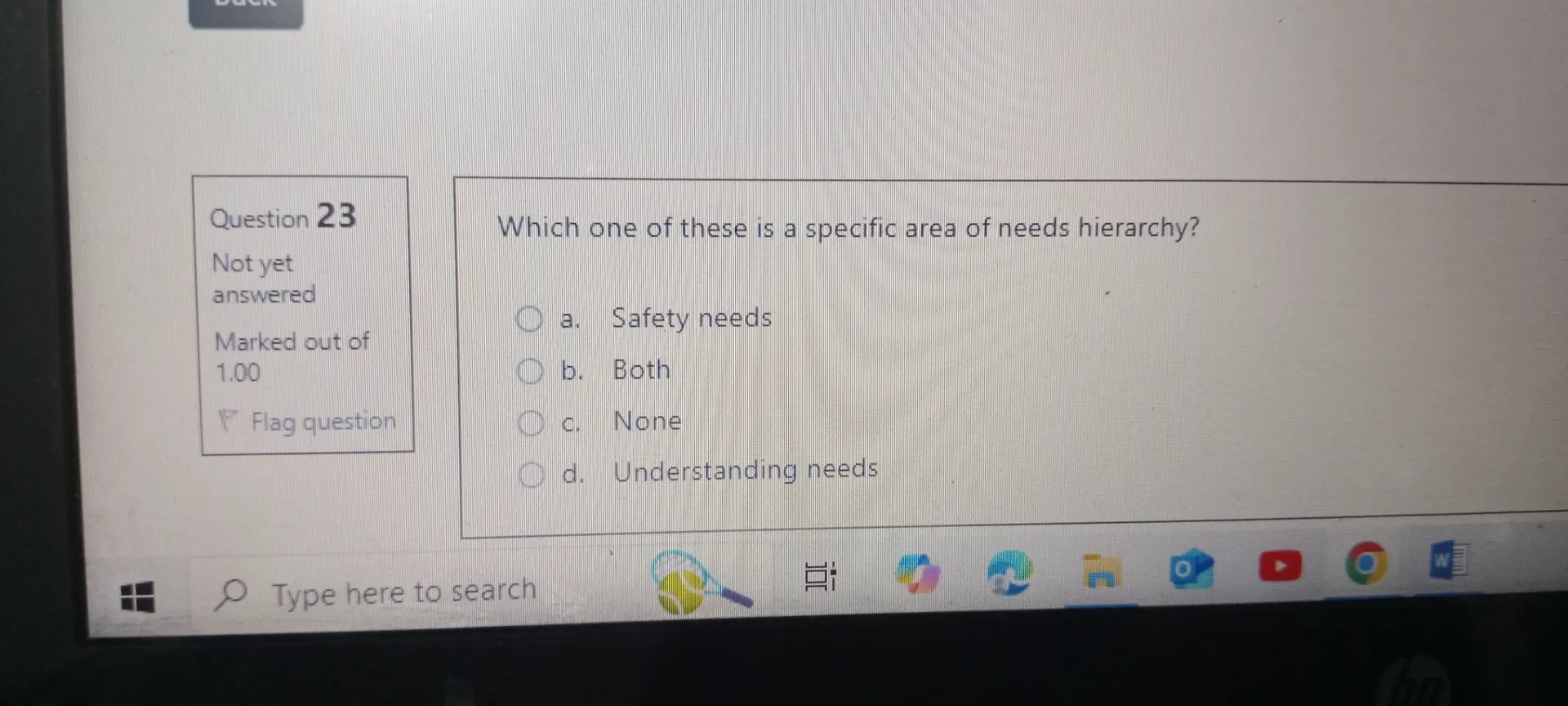 Which one of these is a specific area of | StudyX