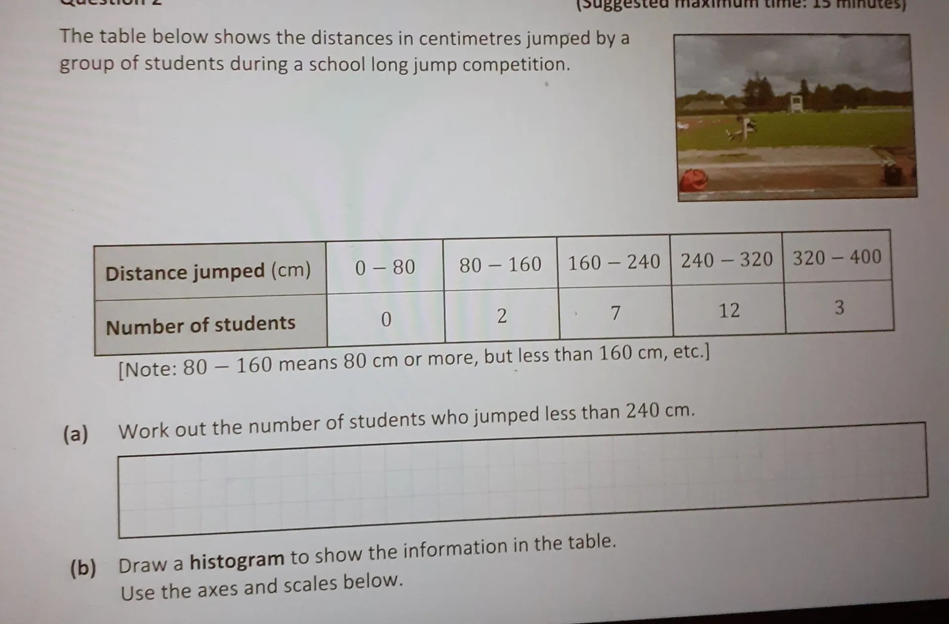 The table below shows the distances in | StudyX