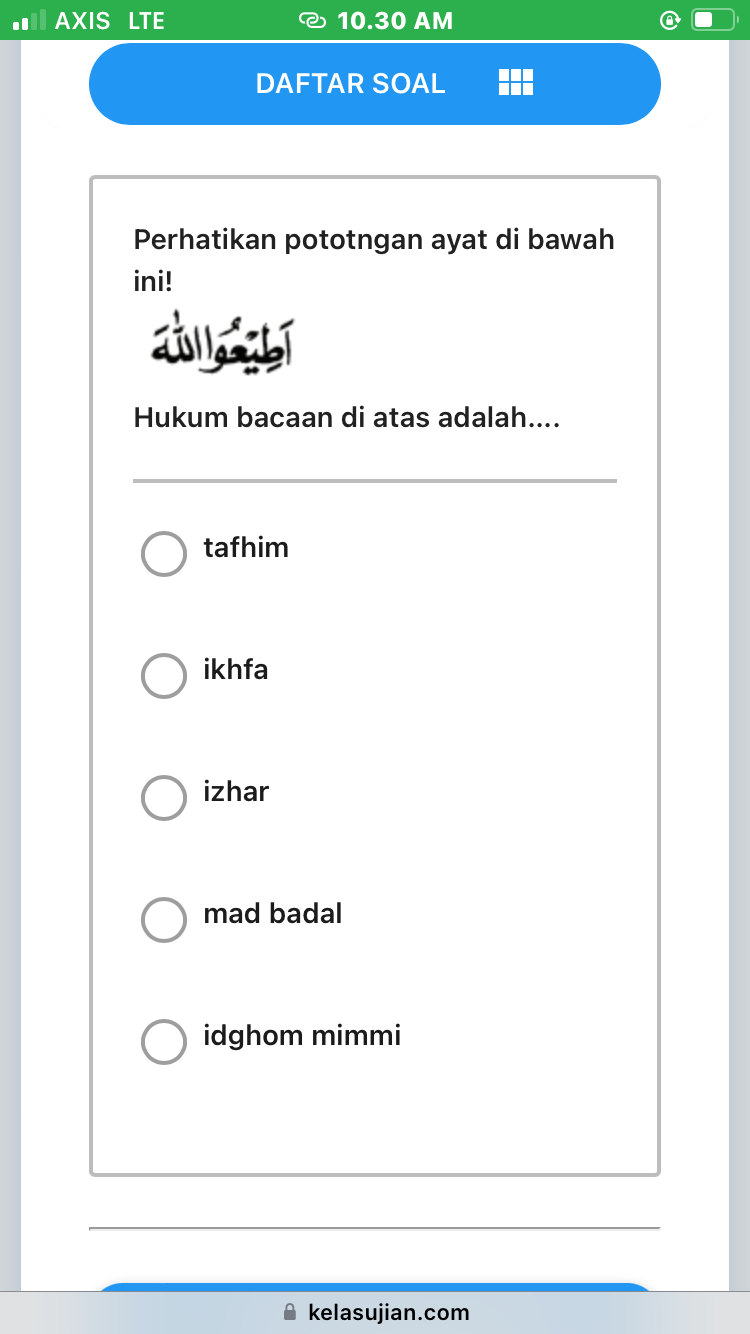 Perhatikan potongan ayat di bawah ini | StudyX