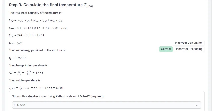Step 3 Calculate the final temperature | StudyX