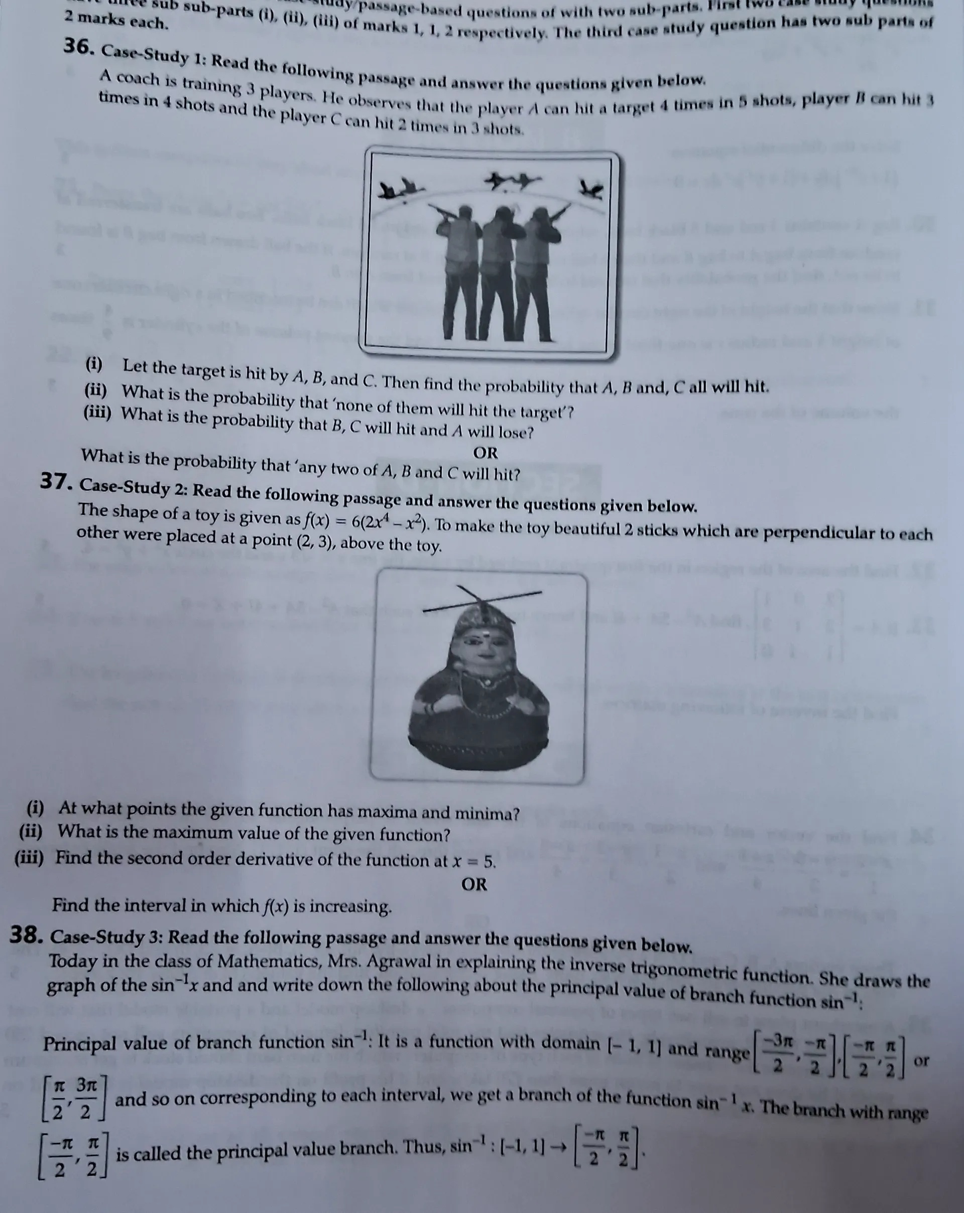 36 Case-Study 1 Read the following passage | StudyX